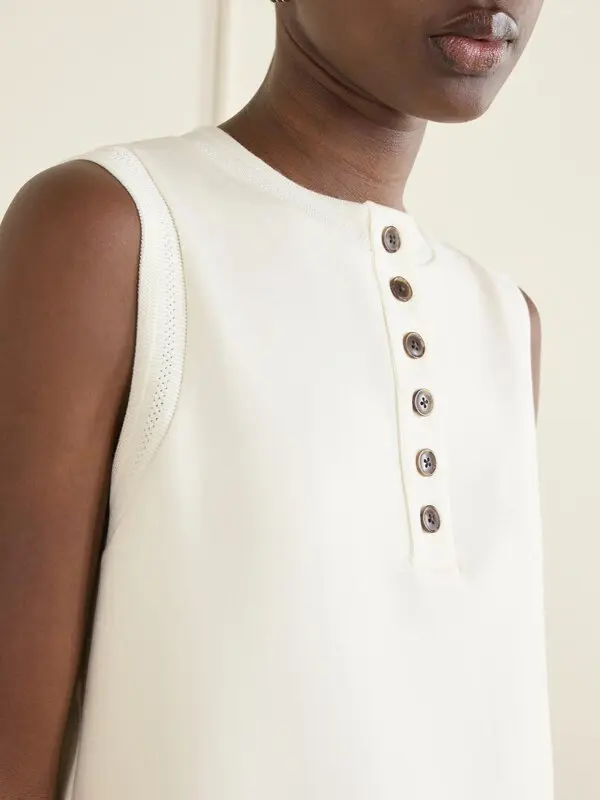 Varley Marla Embellished Jersey Tank Top
