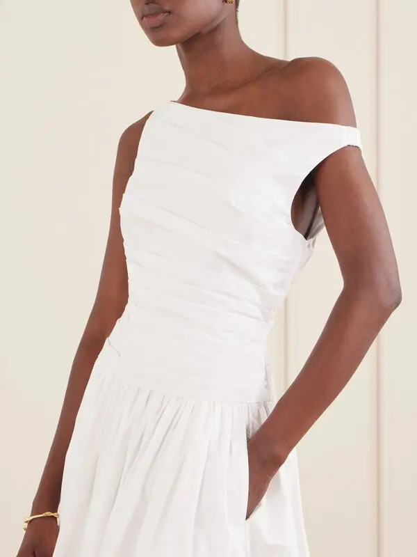 Cara Cara Zora Cotton-poplin Midi Dress