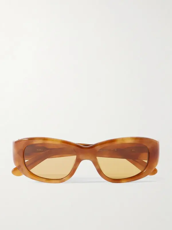 THISTLES The Al Square-frame Acetate Sunglasses