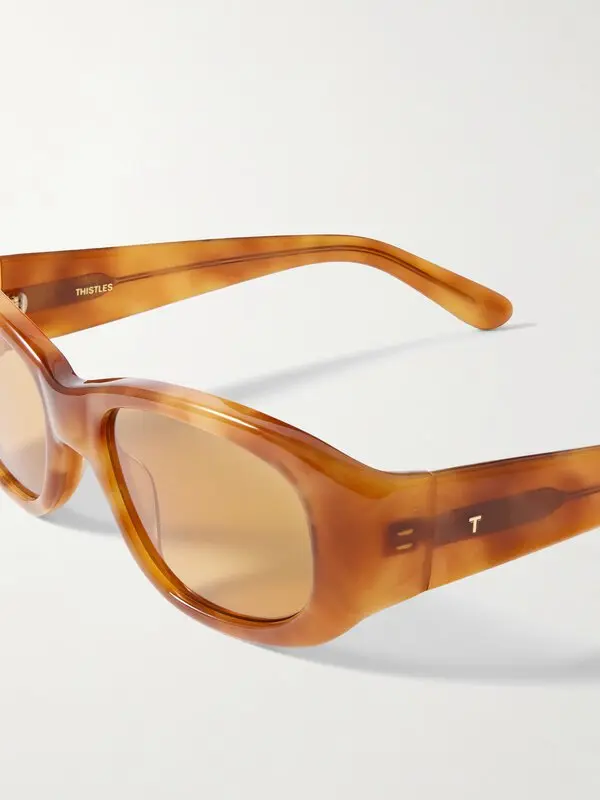 THISTLES The Al Square-frame Acetate Sunglasses
