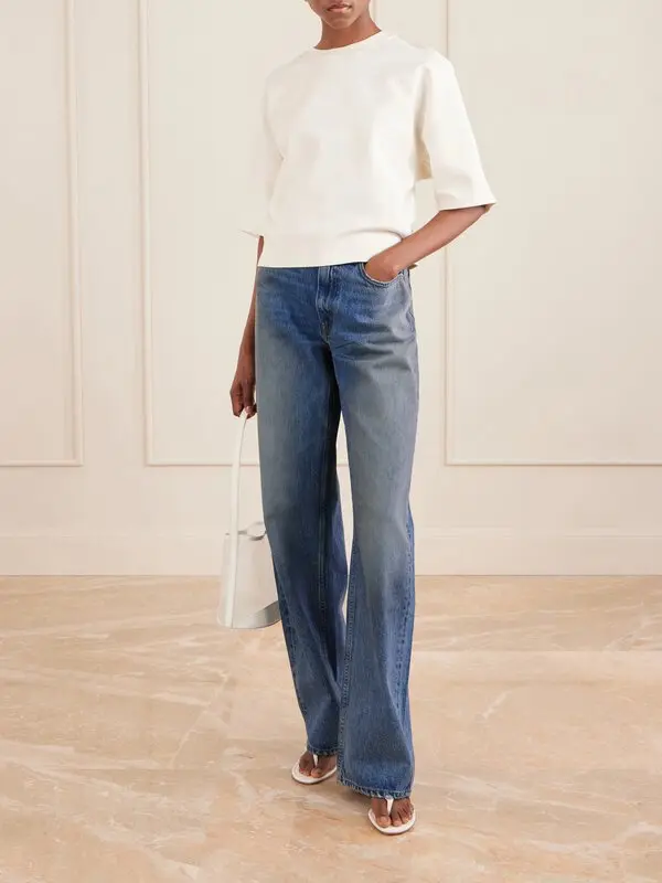 SLVRLAKE Kendra High-rise Straight-leg Jeans