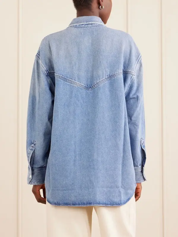 AGOLDE Lotta Denim Shirt