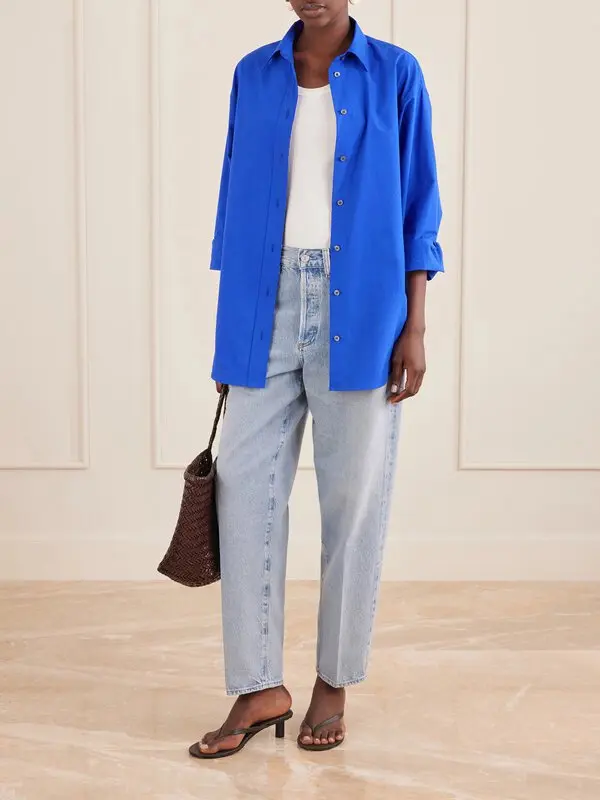AGOLDE Regenerative Cotton Straight-leg Jeans - Blue