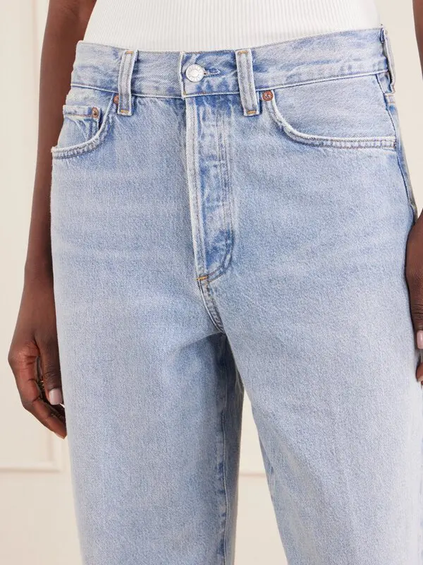 AGOLDE Regenerative Cotton Straight-leg Jeans - Blue
