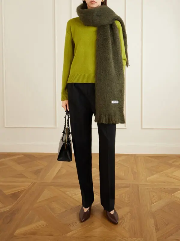 JIL SANDER Sculptural Leather Pumps - Brown