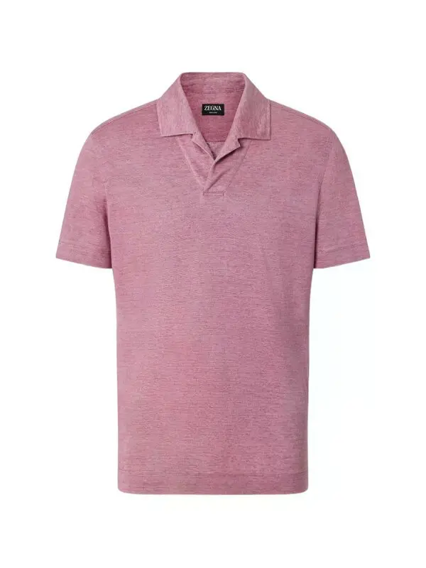 Zegna Oasi Lino T-shirt - Pink