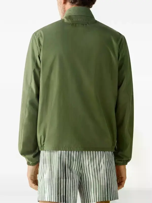Zegna Olive Zip Jacket