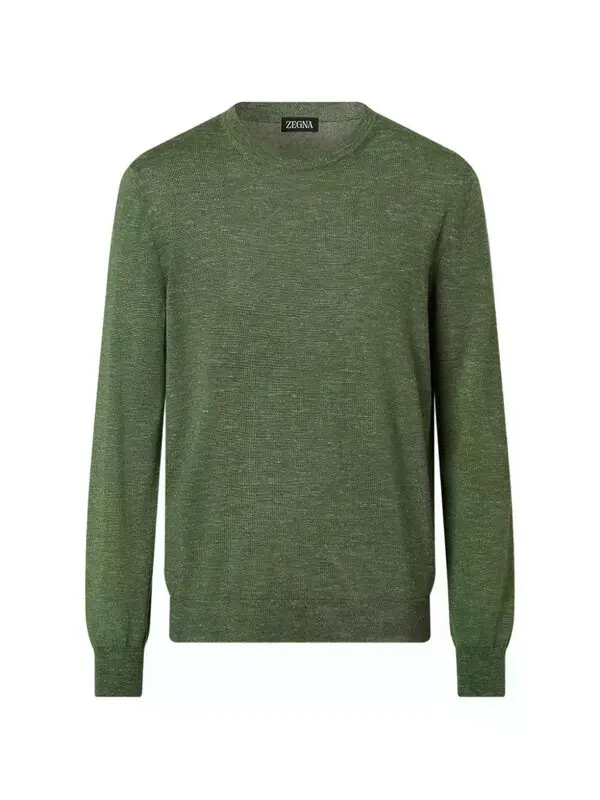 Zegna Mélangé Crewneck Sweater