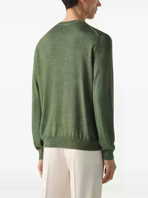 Zegna Mélangé Crewneck Sweater
