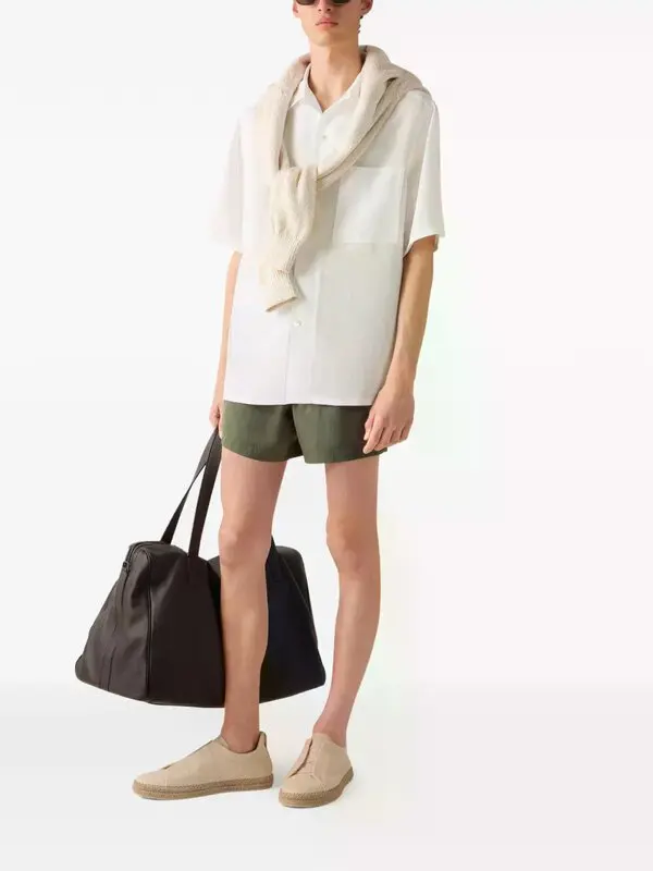 Zegna Pocket Short Sleeve Shirt