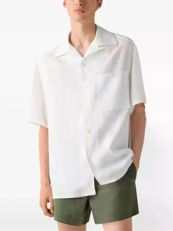 Zegna Pocket Short Sleeve Shirt
