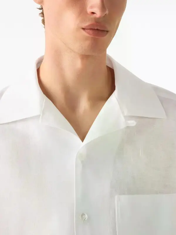 Zegna Pocket Short Sleeve Shirt