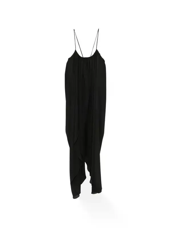 VESTIAIRE D'UN OISEAU LIBRE Open-back Draped Dress