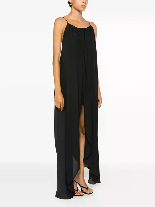 VESTIAIRE D'UN OISEAU LIBRE Open-back Draped Dress