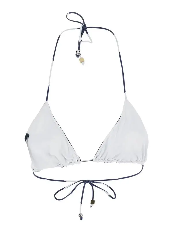 Jacquemus Le Haut De Plage Triangle Bikini Top - Multicolor