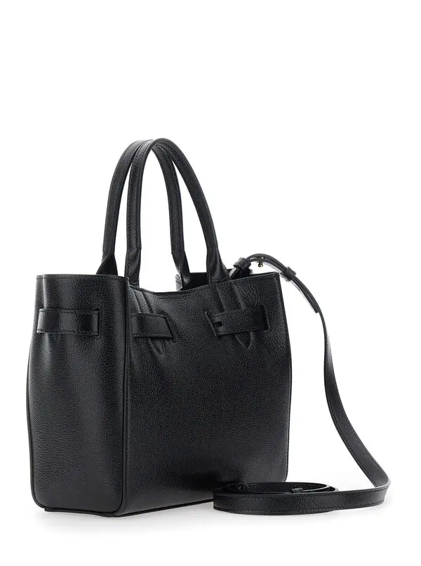TOM FORD Audrey Piccola Handbag In Grained Leather - Multicolor