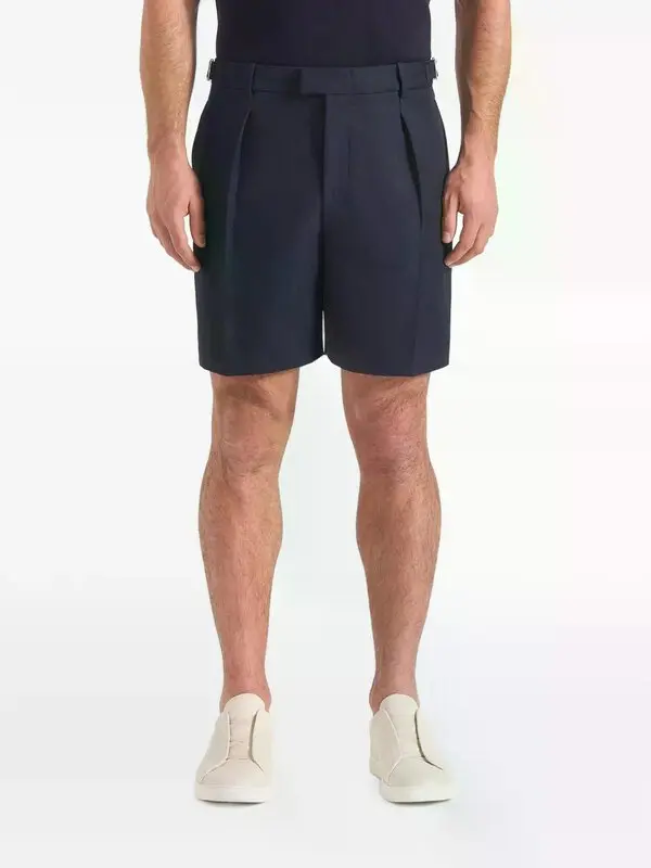 Manière De Voir Tailored Pleated Shorts