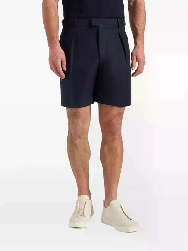 Manière De Voir Tailored Pleated Shorts