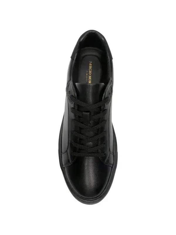 SERGIO MORETTI FIRENZE Leather Panelled Sneakers