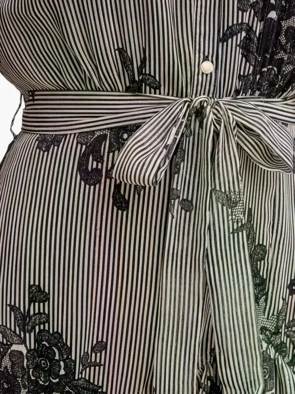 MORGAN Striped Mini Dress