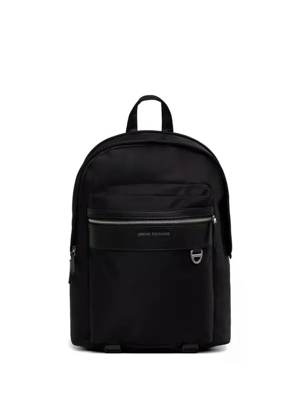 Armani Exchange Logo Plaque Backpack