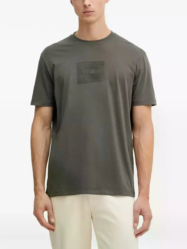 Armani Exchange Logo-print Short-sleeve T-shirt - Green