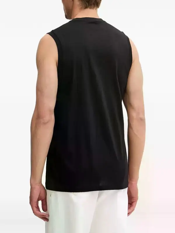Armani Exchange Logo-print Sleeveless T-shirt