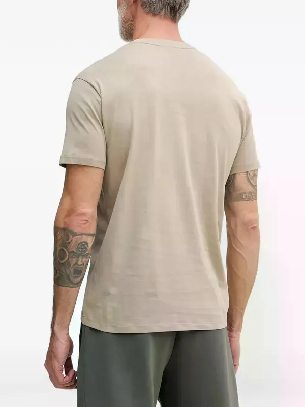 Armani Exchange Embossed-logo T-shirt