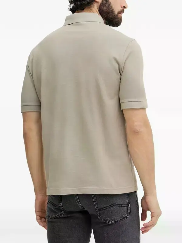 Armani Exchange Logo-embroidered Polo Shirt