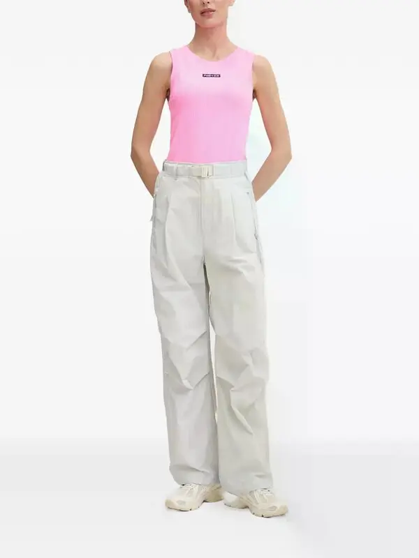 Bogner Ribbed Logo Patch Tank Top - Pink