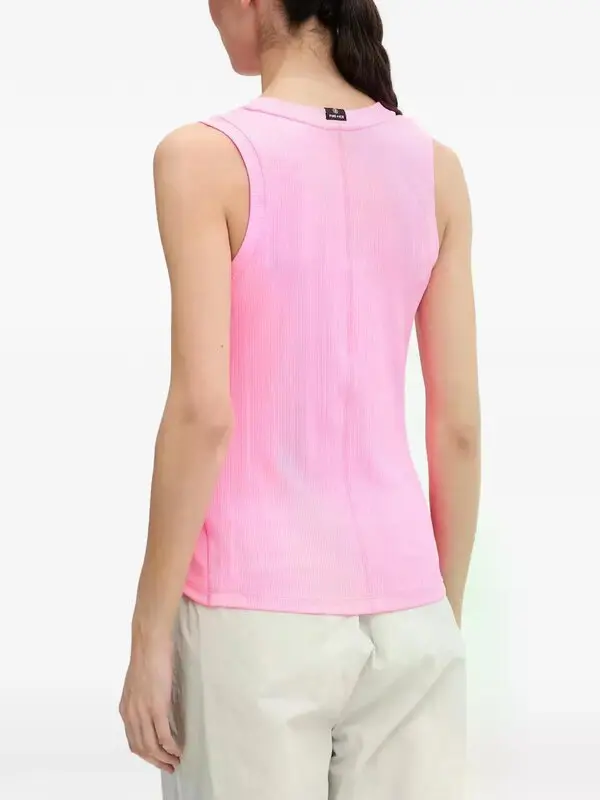 Bogner Ribbed Logo Patch Tank Top