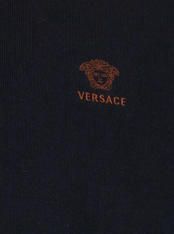 Versace Hoodie With Fixed Hood