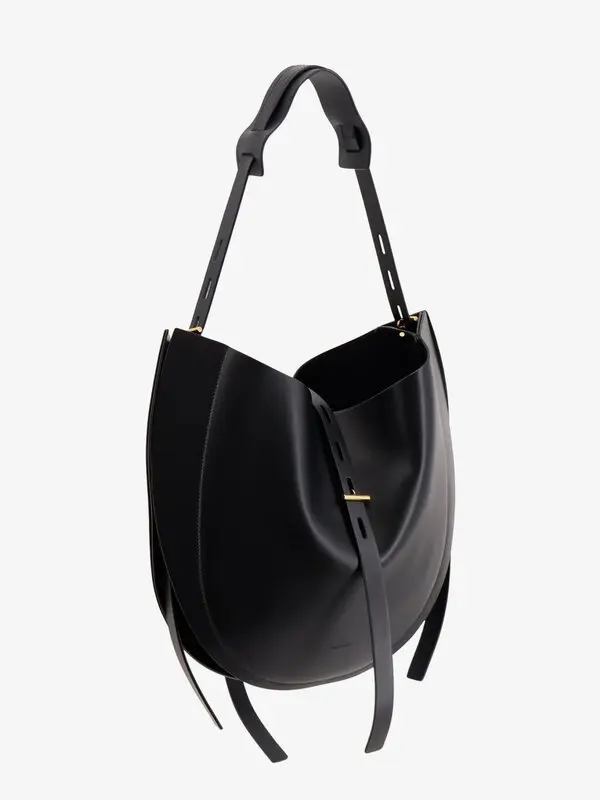 MINOBOSSI Liz Leather Tote Bag - Black