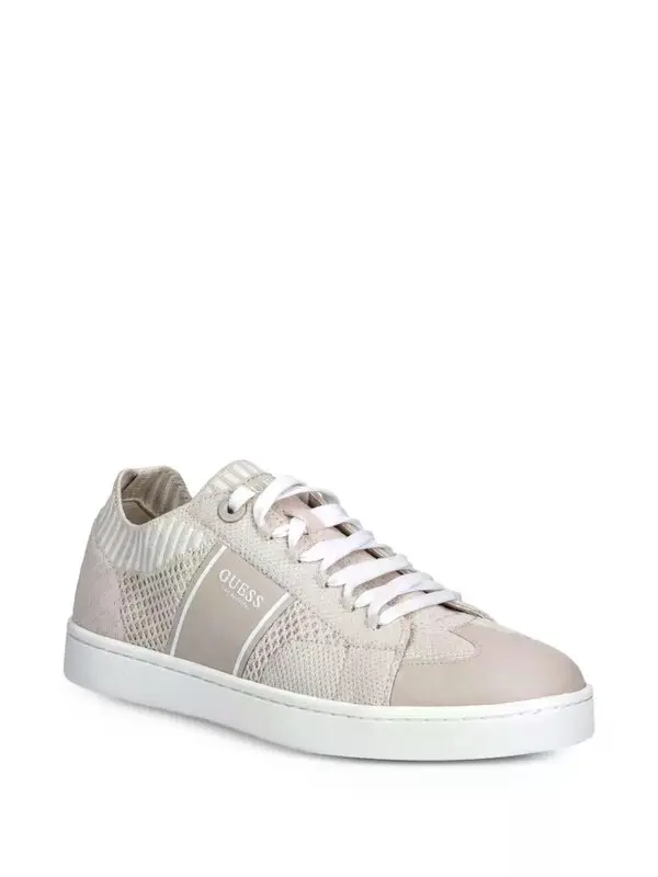 Guess Jrixie Stripe Panel Sneakers - Neutrals