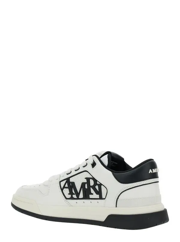 Amiri Low Top Sneakers With Side Logo Patch And Contrasting Heel - Multicolor