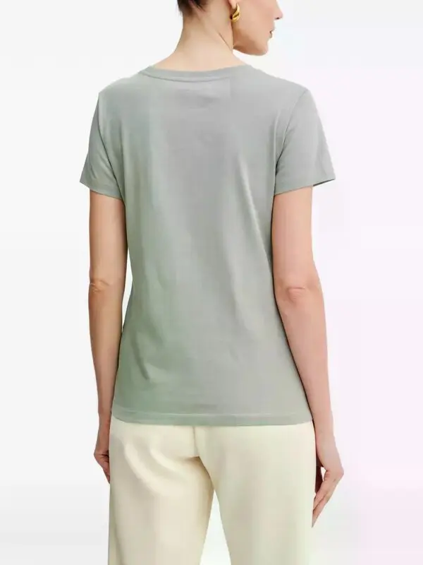 Armani Exchange Rhinestone Embellished T-shirt