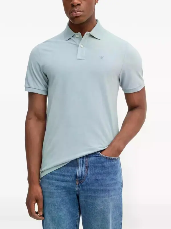 HACKETT Button Polo Shirt - Blue