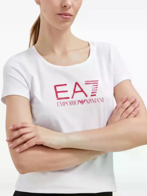 EA7 Emporio Armani Short-sleeve Graphic T-shirt - White