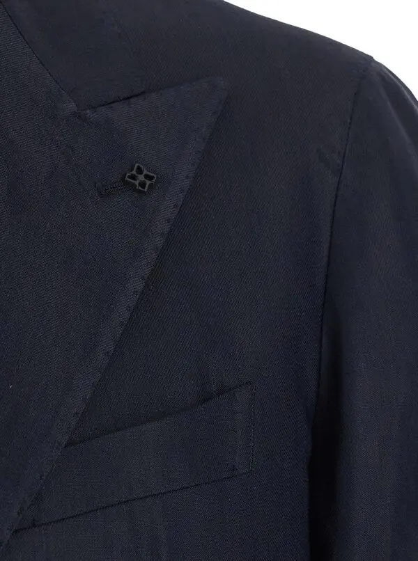 Tagliatore Montecarlo Blue Tech Fabric Suit