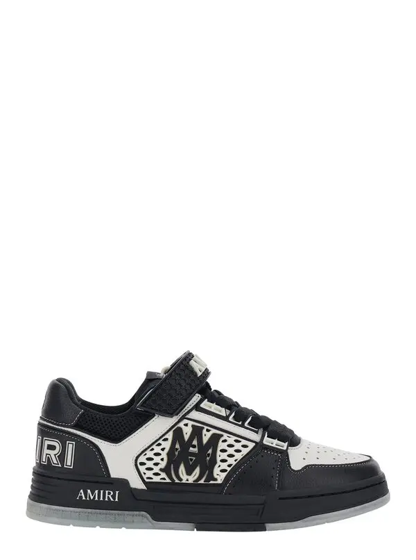 Amiri Leather Sneakers With Contrast Pull-tab