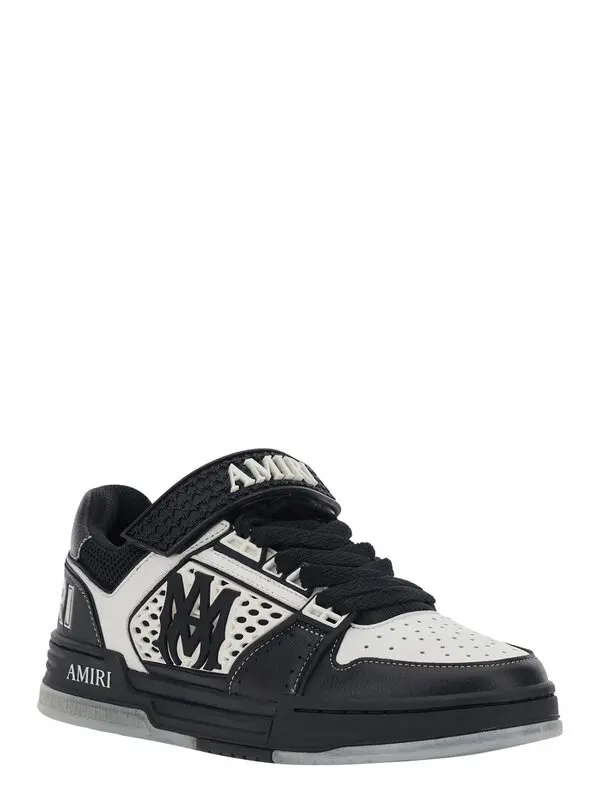 Amiri Leather Sneakers With Contrast Pull-tab