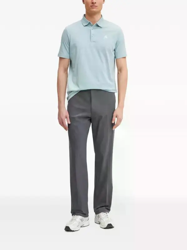 Karl Lagerfeld Short-sleeve Logo Polo Shirt - Blue