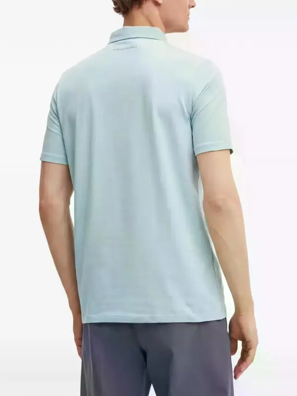 Karl Lagerfeld Short-sleeve Logo Polo Shirt