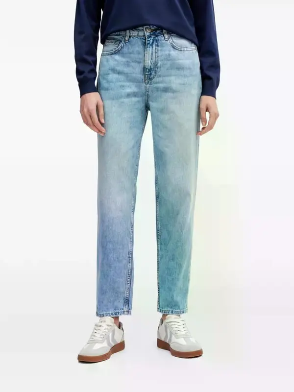 Sisley Belt-loop Jeans - Blue