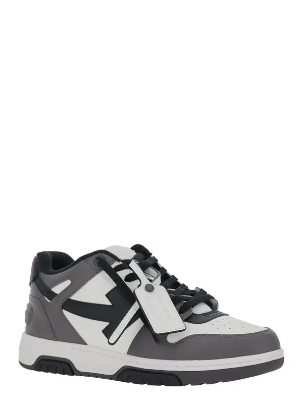 Off-White Out Of Office' Low Top Sneakers With Logo Patch - Multicolor