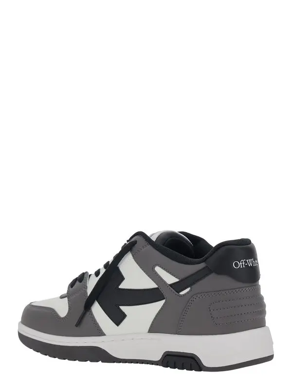Off-White Out Of Office' Low Top Sneakers With Logo Patch