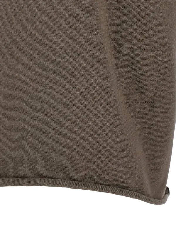 Rick Owens Sleeveless Hooded Top With Drawstring