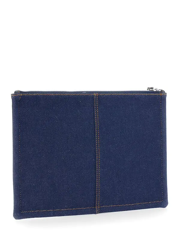 Fendi Denim Pouch - Multicolor