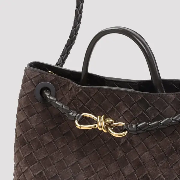 Bottega Veneta Medium Andiamo Bag - Brown
