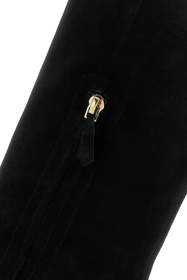 Santoni Suede Viola Boots